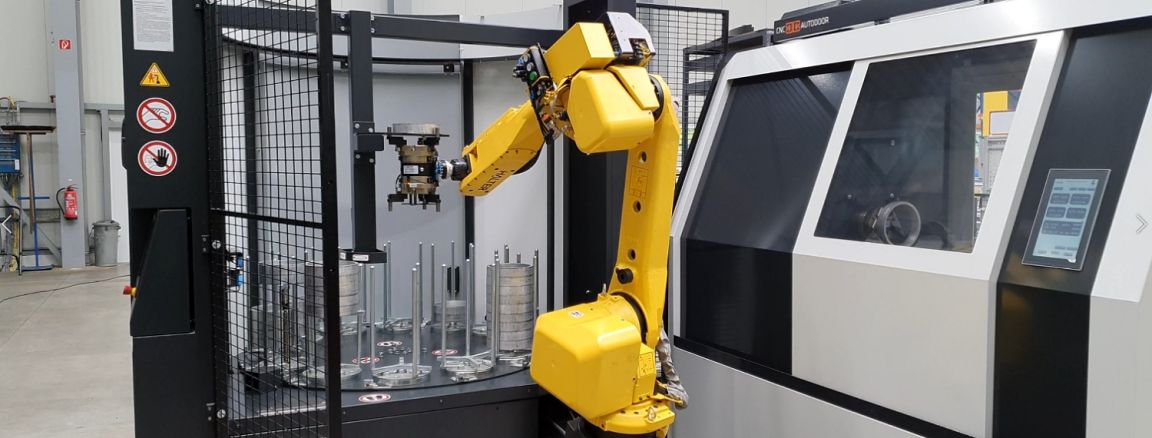 Halter CNC Automation built extensive portfolio of robot cells for CNC ...