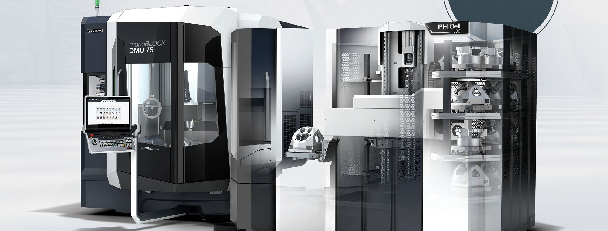 DMG MORI PH Cell 500: Modular Pallet Handling with Up to 500 kg ...