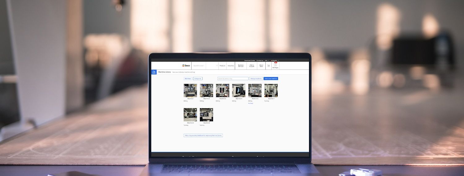 Seco Machine Library Provides Users Instant Cutting Data ...