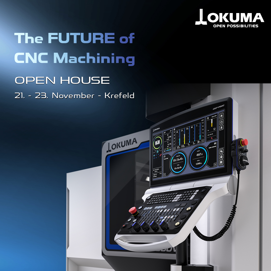 Okuma’s new OSP-P500 supports sustainable process integration - SPAENER